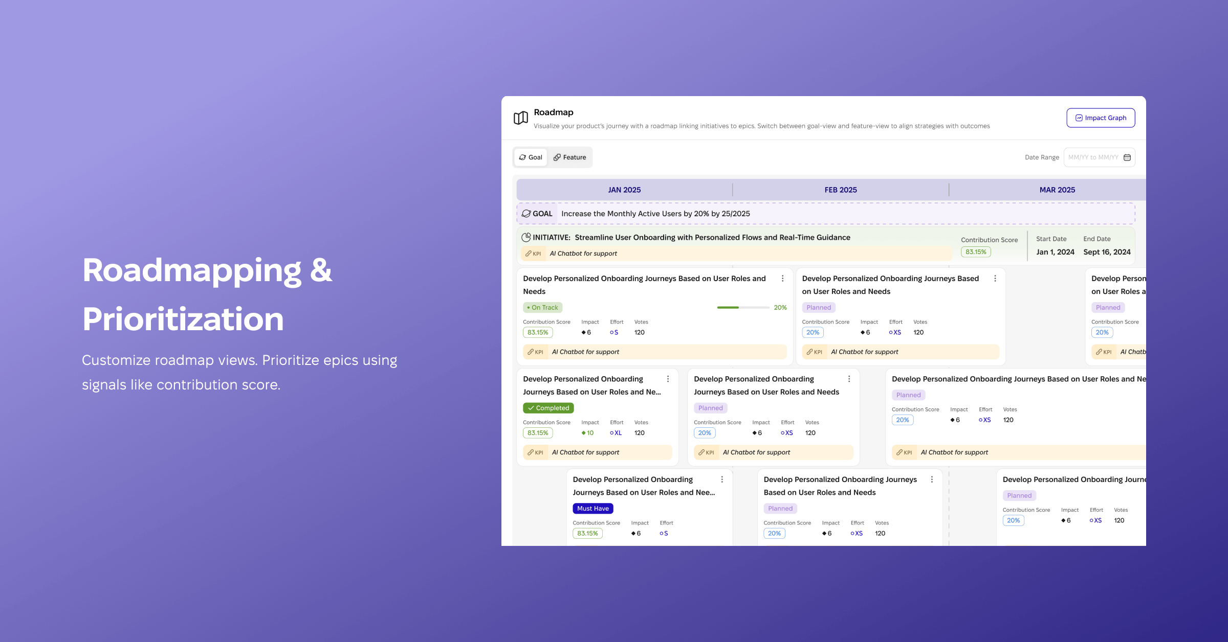 Roadmapping & Prioritization - Penome
